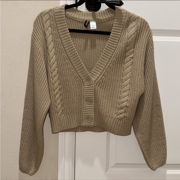 H&M | Sweaters | Hm Cropped Cardigan Nwot | Poshmark